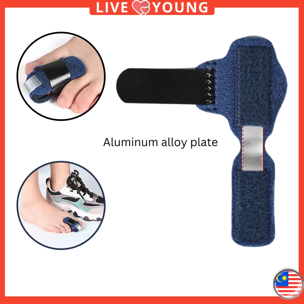 Toe Splint Support Protector Brace Guard Finger Fracture Straightener ...