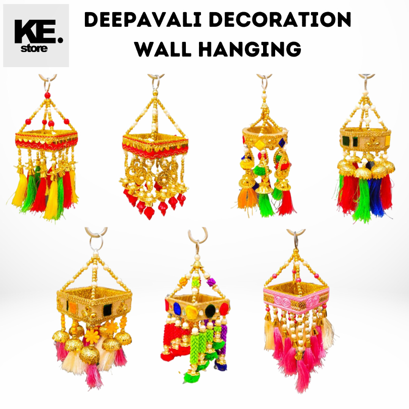 Traditional Colorful Moti Jummer Designs Wall hanging/Door Hanging ...