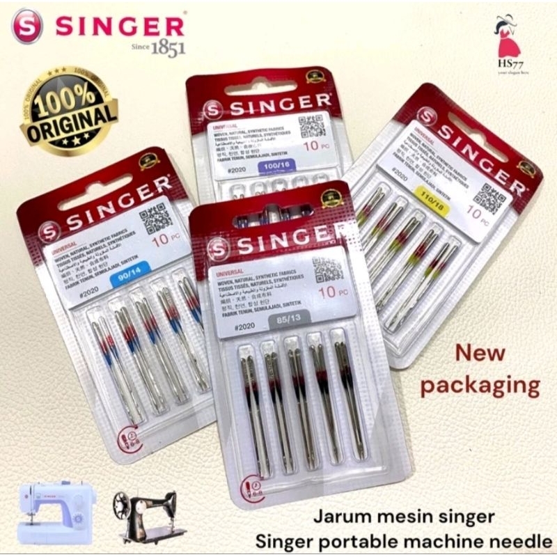 SINGER Sewing Needle Jarum SINGER 2020 Needles Jarum 2020 JARUM MESIN車针 ...