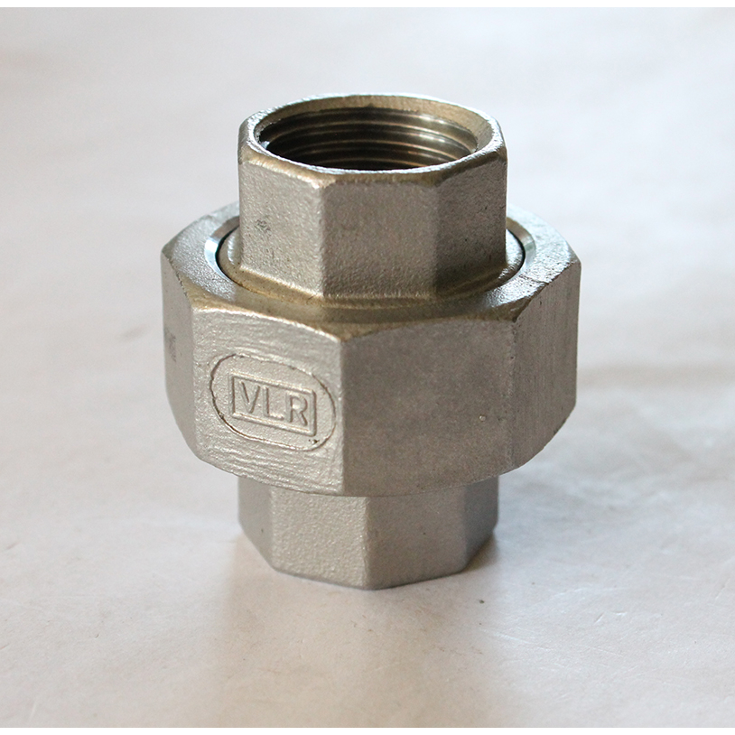 VLR Stainless Steel SUS304 Union Coupling with Teflon Gasket 1/2 inch ...