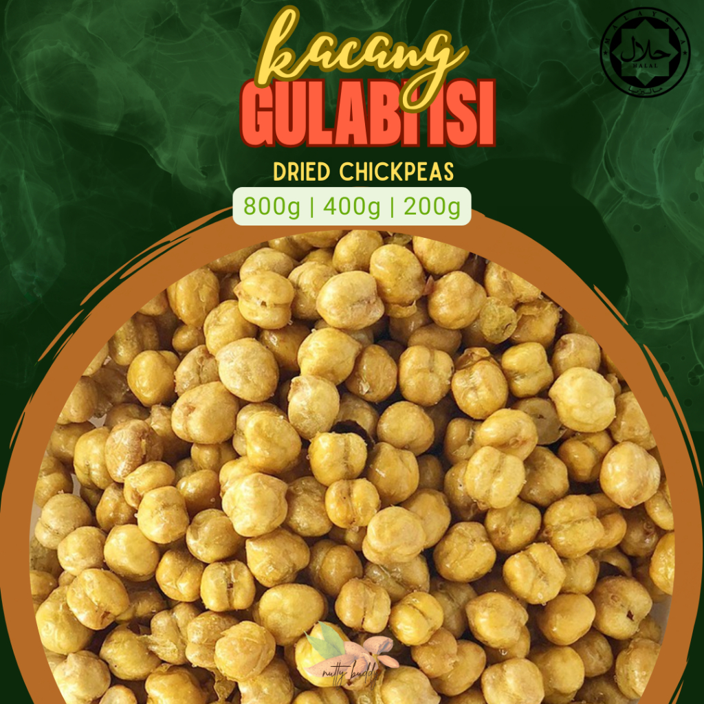 KACANG Gulabi Isi / Roasted Chickpeas 800g | 400g | 200g Kacang ...