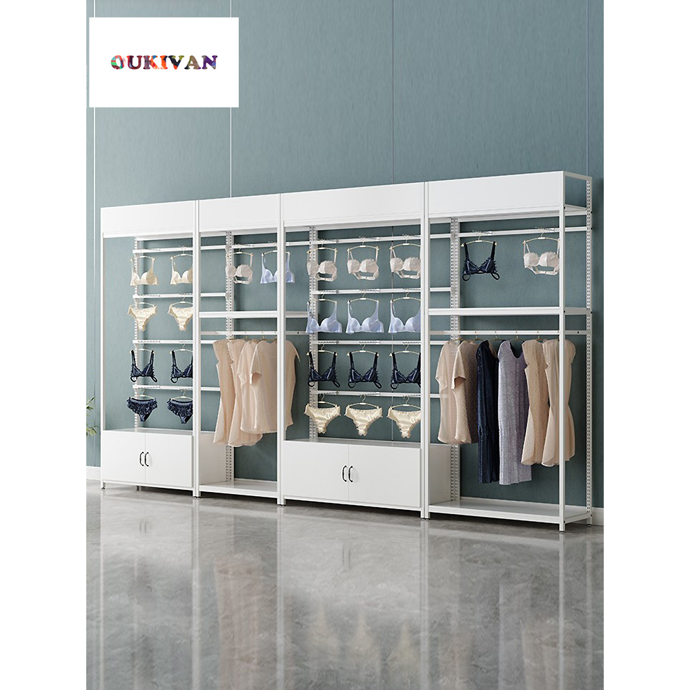 Display Bra Rack Rak Paparan Baju Pakaian Innerwear With Storage ...