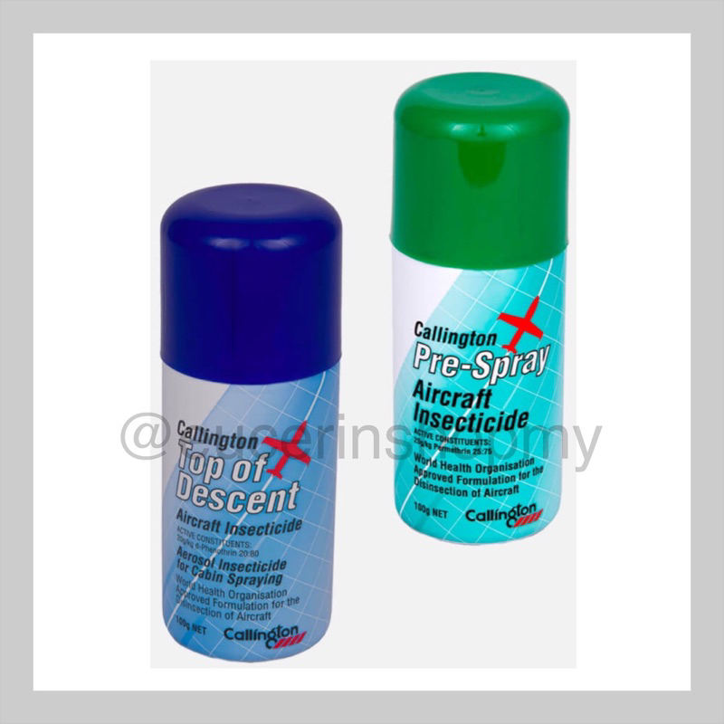 Callington Aircraft Insecticide + Free gift Axe Perfume(Top of Descent ...