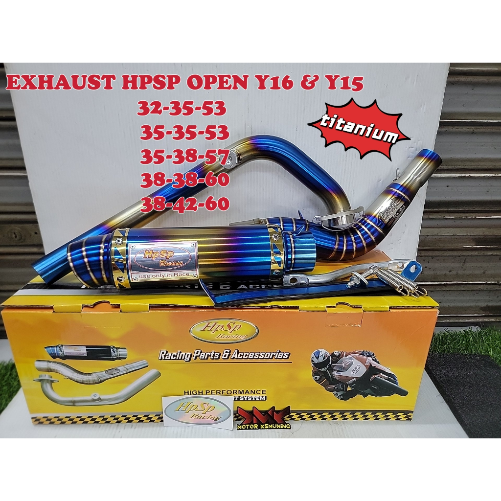 HPSP EKZOS RAINBOW TITANIUM COLOUR OPEN Y15 Y15ZR 135LC LC LC135 / Y16 SNIPER 155 | Shopee Malaysia