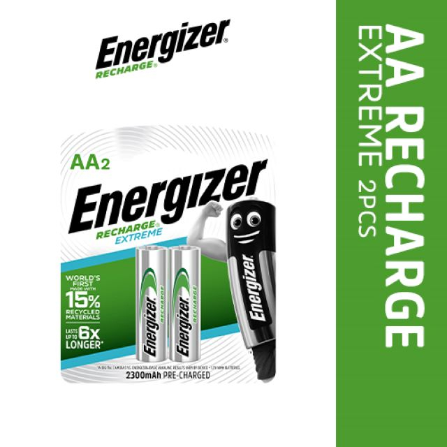ENERGIZER RECHARGE® EXTREME 2PC Recharge AA | Shopee Malaysia