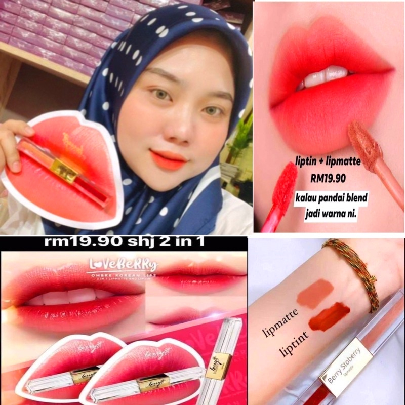 LIPMATTE BERRY STOBERRY Packaging Terbaru Barang Panas 100% Original ...