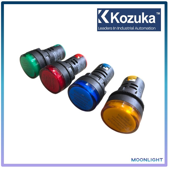 Kozuka / EVERBRIGHT AC240V LED PILOT LAMP INDICATOR SIGNAL ( RED ...