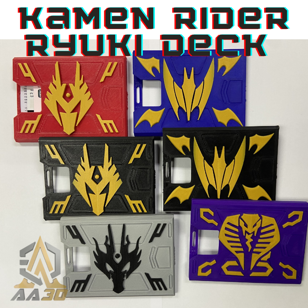[READY STOCK] Kamen Rider Ryuki Deck Card Holder *TnG/Debit/ID Card ...