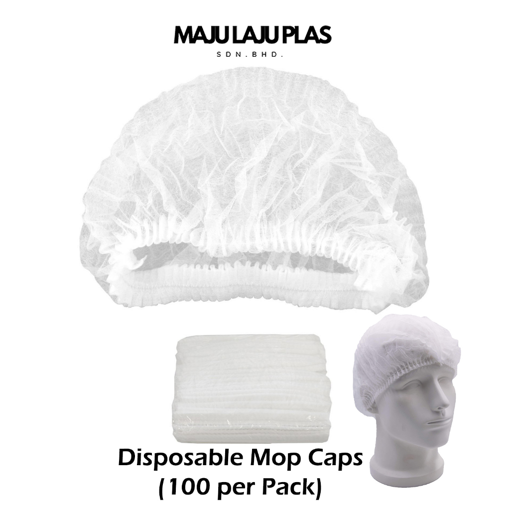 Disposable Mop Caps (100 per Pack) - Protekta Safety Gear | Shopee Malaysia