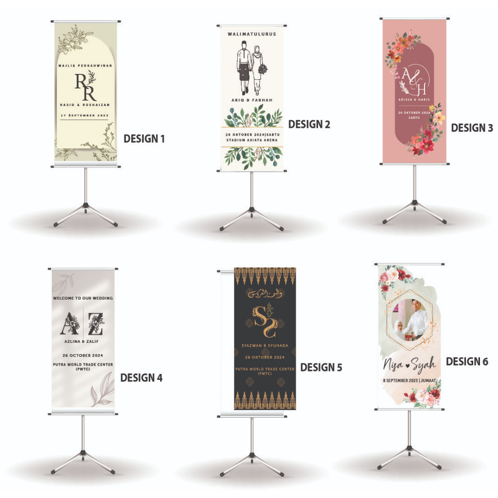 BUNTING FOR WEDDING (2X4 FT) | Shopee Malaysia
