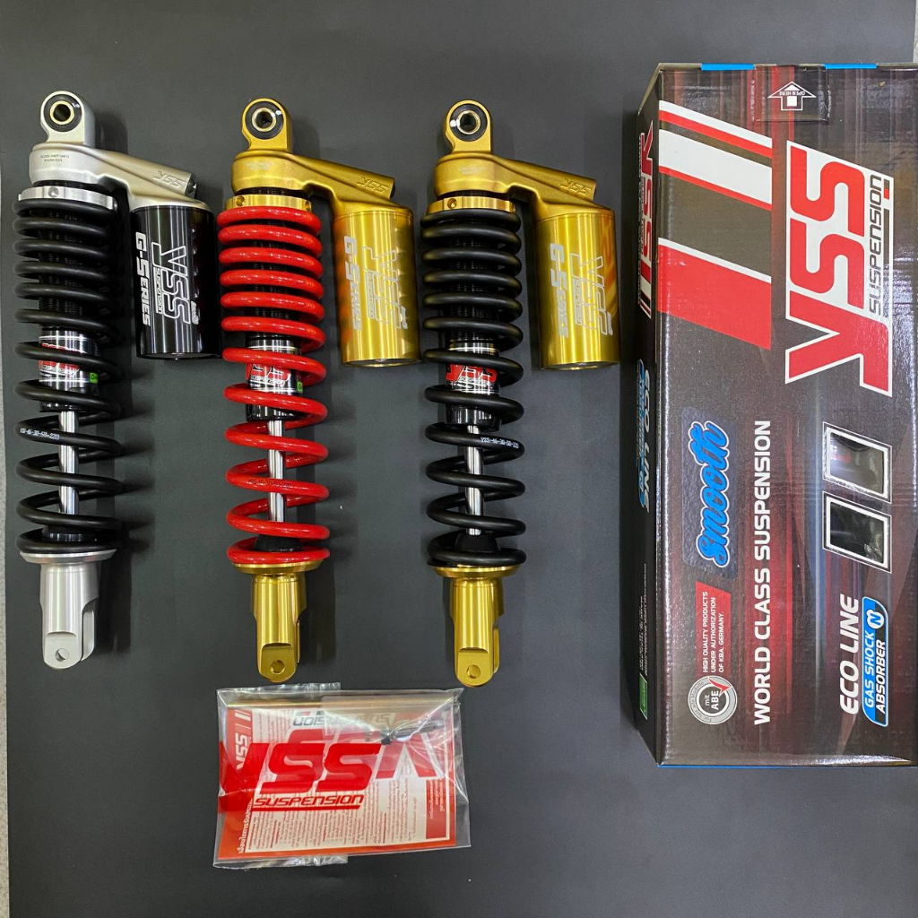 🇹🇭🔥ABSORBER YSS G-SERIES VARIO 160 🔥🇹🇭 YSS SUSPENSION ADJUSTABLE GAS ...