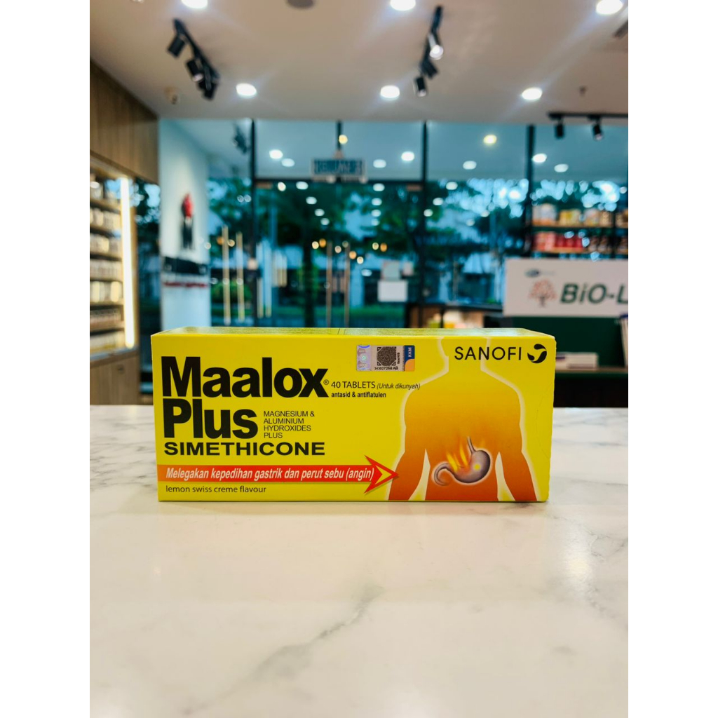 Preferred +】MAALOX PLUS TAB 4X10 S | Shopee Malaysia