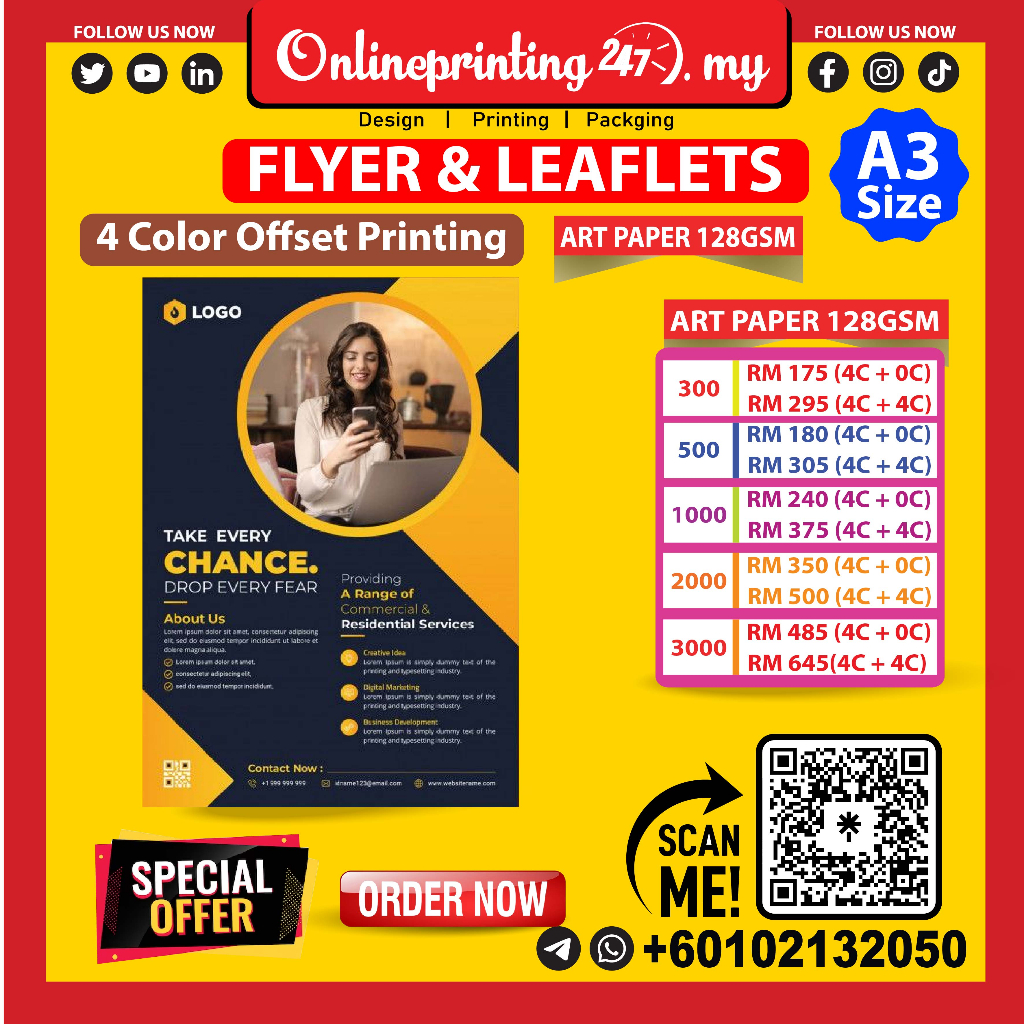 Professional flyer design | digital flyer design print| Spcial Offer ...