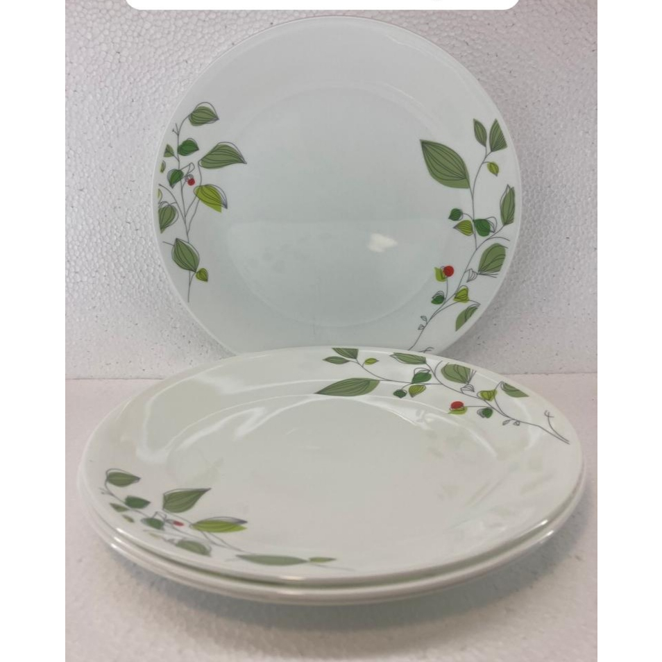 Corelle Green Breeze (Dinner Plate 4pcs) | Shopee Malaysia
