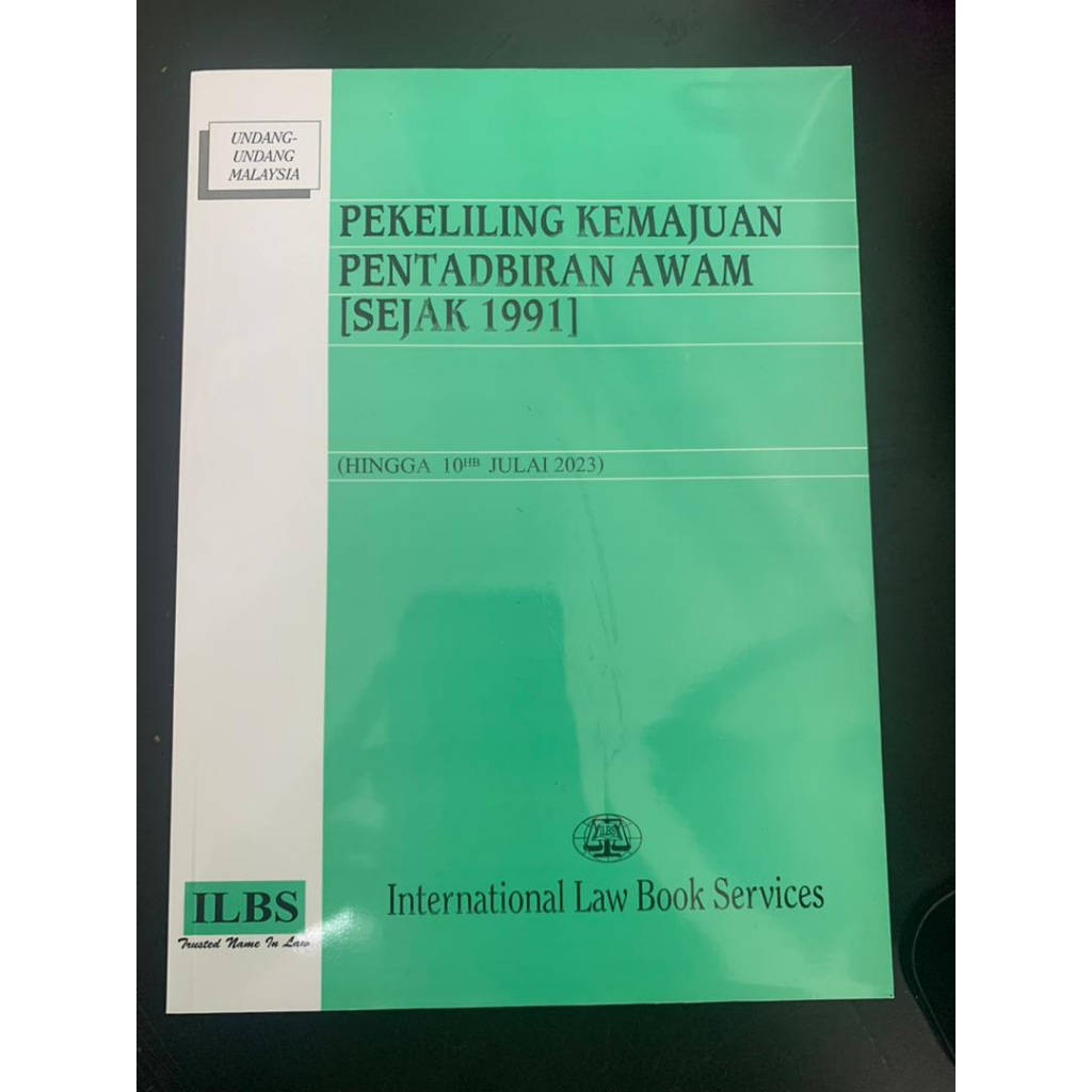 Pekeliling Kemajuan Pentadbiran Awam [Sejak 1991] [Hingga 10hb Julai 2023] | Shopee Malaysia