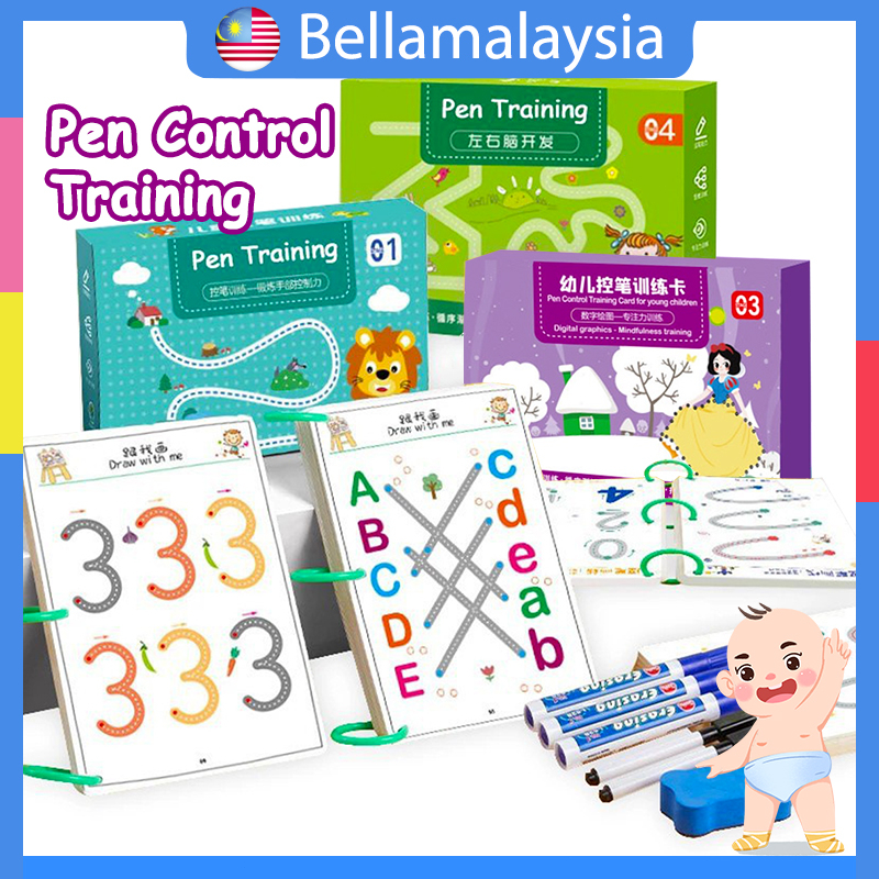 Bella Pen Control Training For Kids - Early Learning Pen Grip Tracing ...
