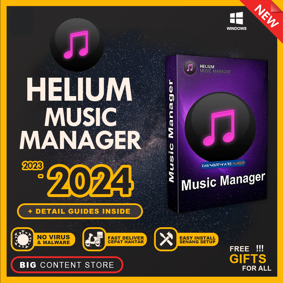 Helium Music Manager 17.2 2024 💯 EASY INSTALL SOFTWARE 💯 LIFETIME ...