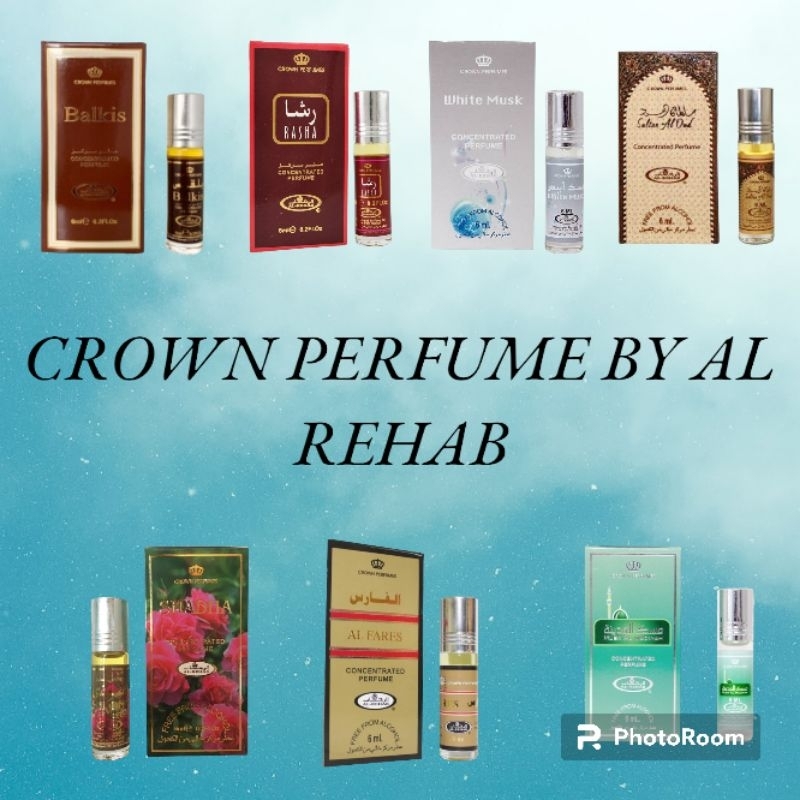 PERFUME CROWN BY AL REHAB ORIGINAL DUBAI | Shopee Malaysia