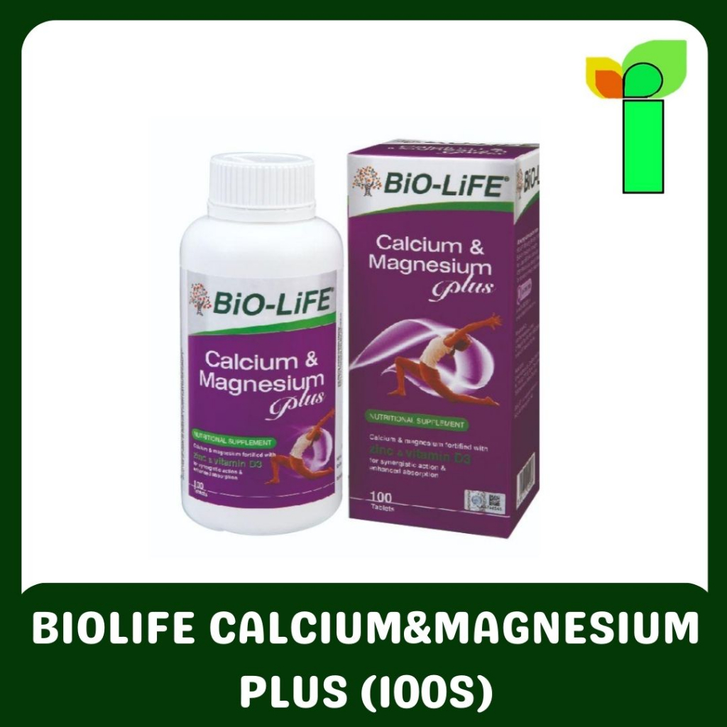 Biolife Calcium&Magnesium Plus(100s/200S) | Shopee Malaysia