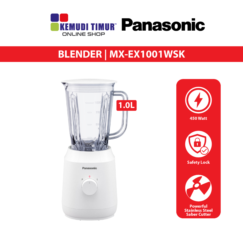 PANASONIC BLENDER 1L & 1.5L | MX-EX1001WSK, MX-EX1011WSK, MX-EX1031WSK, MX-EX1511WSK, MX ...