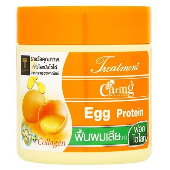 CARING Hair Treatment with Egg Protein 250 ml | Shopee Malaysia