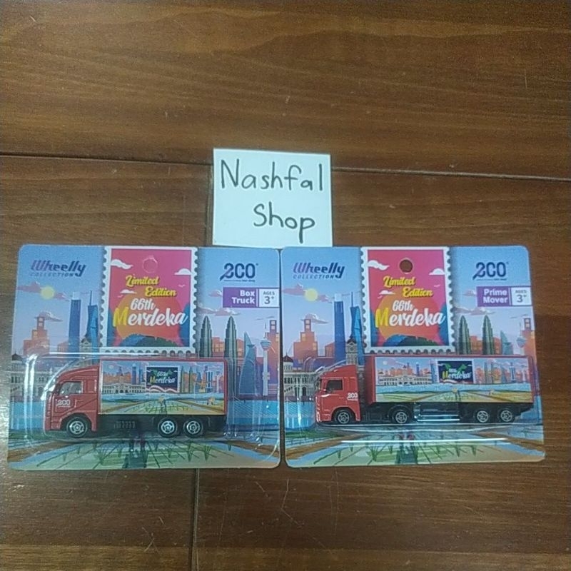 Eco-Shop Wheelly Collection Lorry Malaysia 66th Merdeka Limited Edition ...