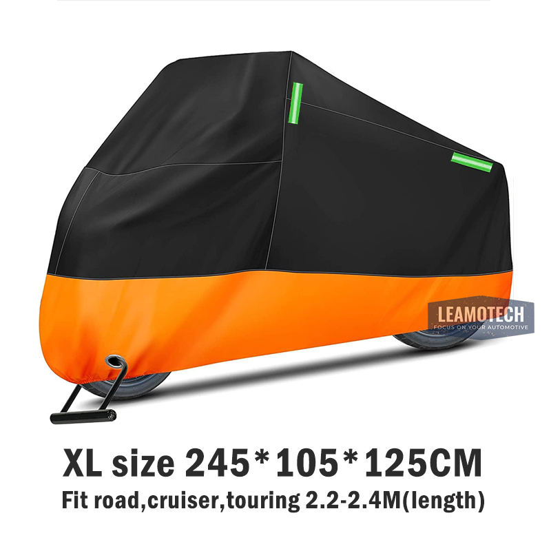 Motorcycles Cover 3 Layers Waterproof Cover Motor Outdoor Anti-Dust UV ...