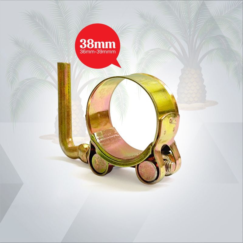 Oil Palm Round Pole Clamps / Pole Clip Klip Galah / 38mm 45mm Klem Galah / Pole Lock 油棕夹 棕油夹 ...