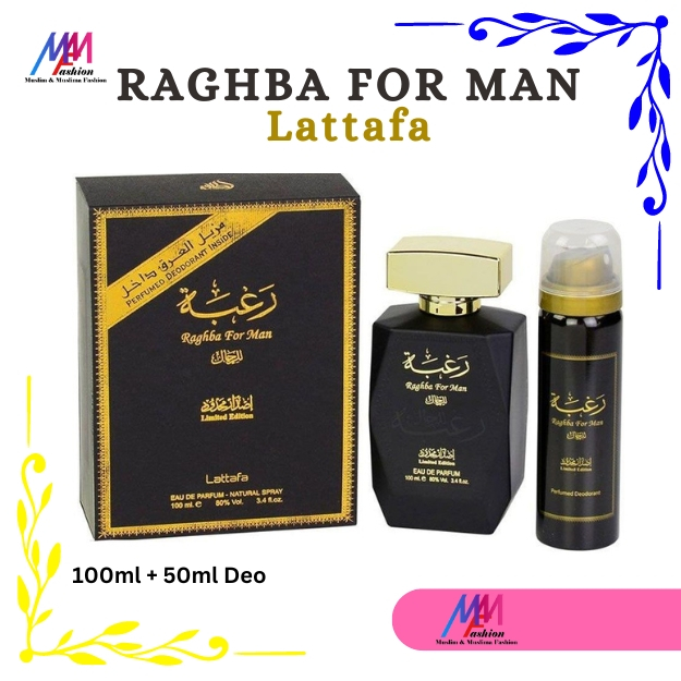 Raghba For Men Lattafa Perfumes for men | Shopee Malaysia