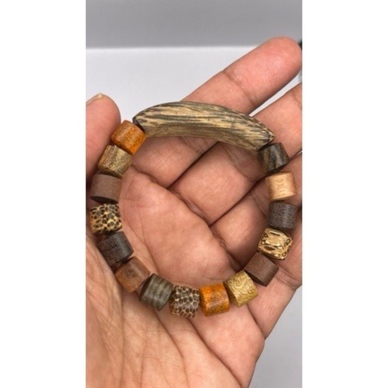 (PENDINDING DIRI)GELANG TERAS SUPER 8 KOMBINASI 24BUTIR 💯 ASLI+ FREE ...