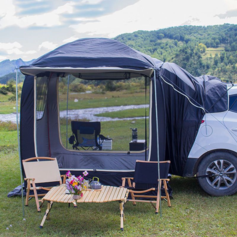 Outdoor Car Rear Tent No Build Pop Up Tent Family Camping Universal SUV ...