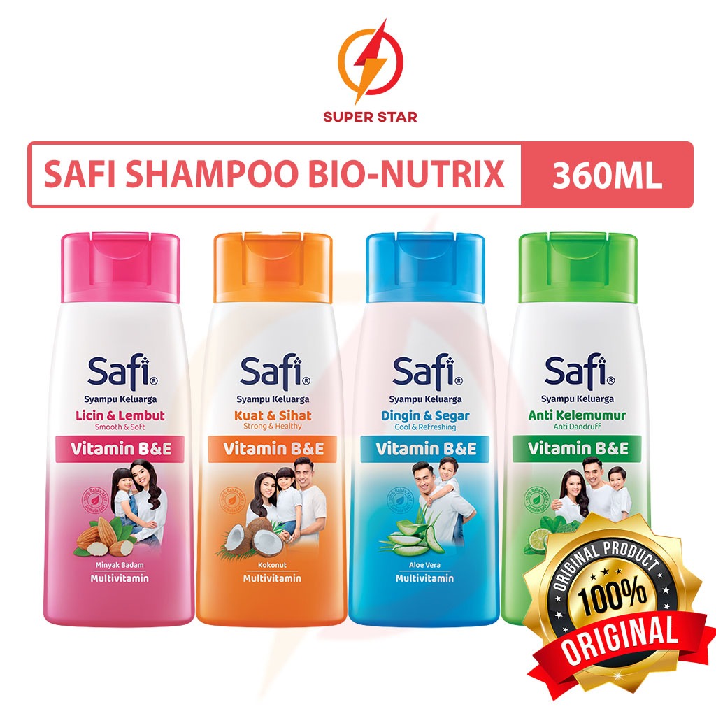 Safi Shampoo Bio-Nutrix 360ml | Shopee Malaysia