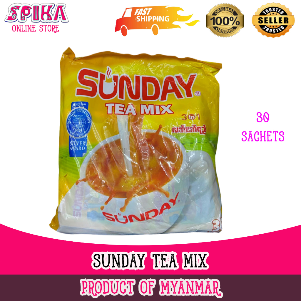 SUNDAY TEA MIX 3 IN 1 ( 25g X30sachets ) | Shopee Malaysia