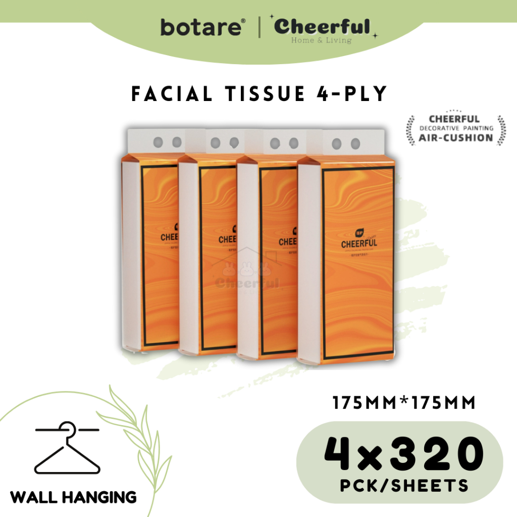 [Ready Stock] Botare SUPER BALOI Cheerful Facial Tissue Soft pack baby ...