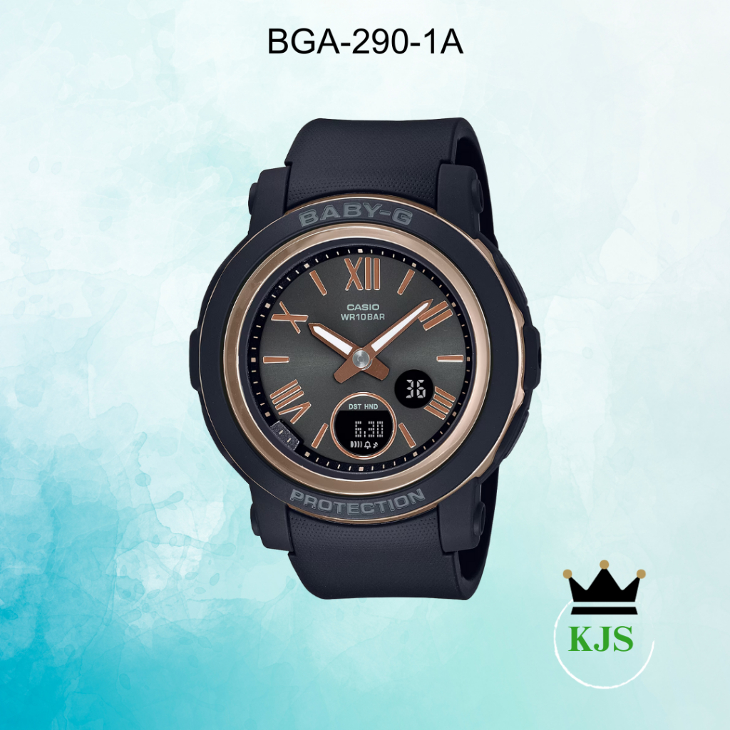 ORIGINAL CASIO BABY-G BGA-290-1A WOMEN WATCH /BGA290/BGA290-1A | Shopee ...