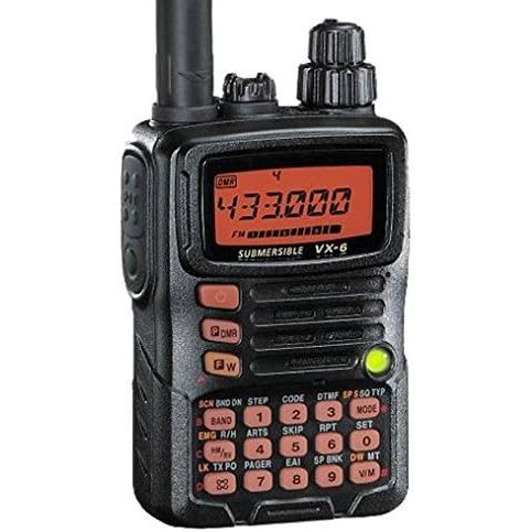 Tri-Band Yaesu VX-6R Submersible Amateur Ham Radio Transceiver (144/222/440) | Shopee Malaysia