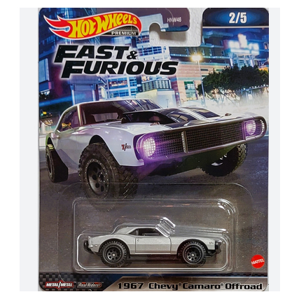 Hot Wheels Premium Car Culture 1967 Chevy Camaro OffRoad Fast & Furious 2023 | Shopee Malaysia