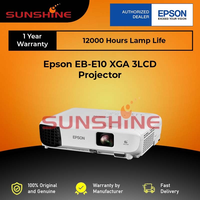 Epson EB-E01 XGA 3LCD Projector | Shopee Malaysia