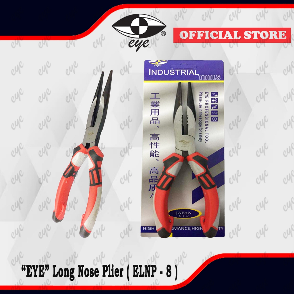[ EYE ] LONG NOSE PLIER 8" ( 08LNP0008 ) | Shopee Malaysia