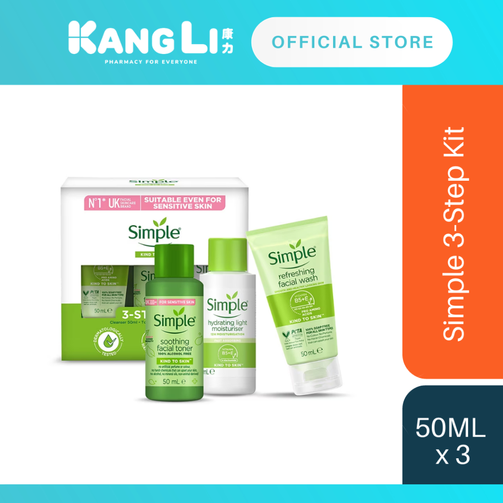 Simple 3 Step Kit 50ml | Shopee Malaysia