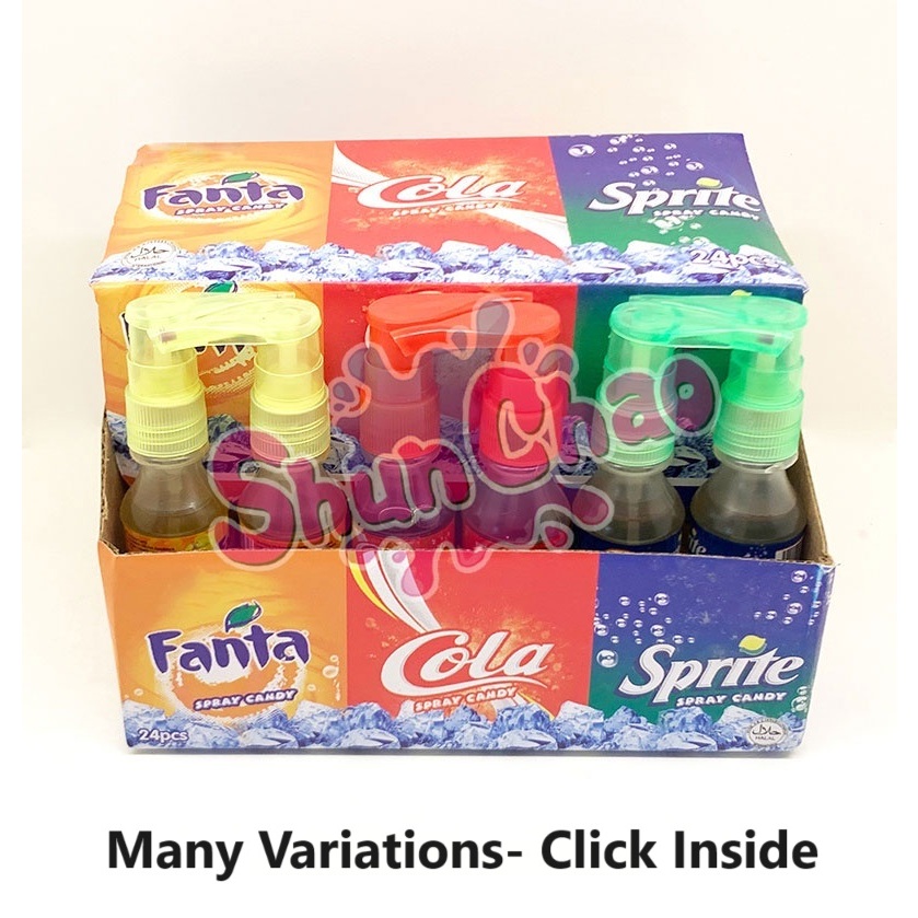 30 Pcs Funny Spray/20 Pcs Cola Sprite/Rifle Gun/Rainbow Spray/Spanner ...