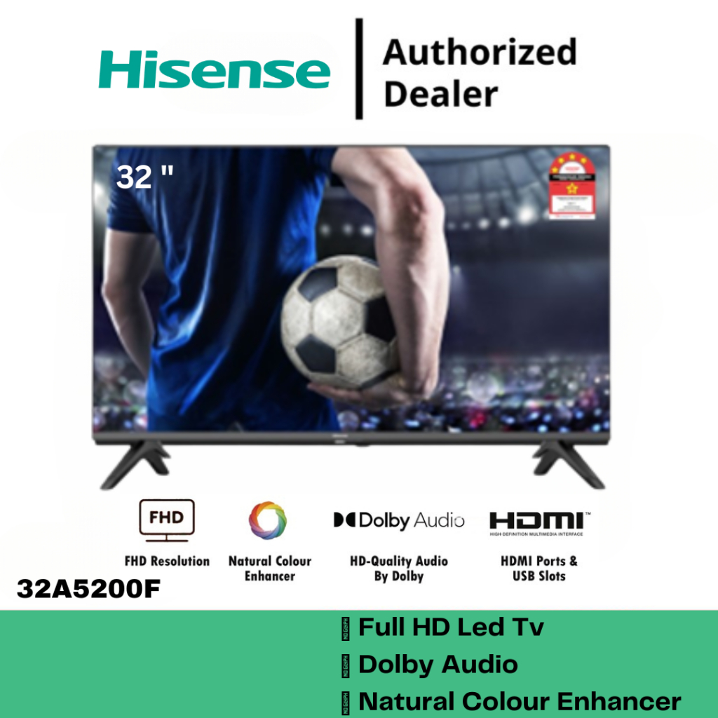 [FREE SHIPPING] Hisense 32" / 40" Smart / Basic Full HD MYTV Built-in ...