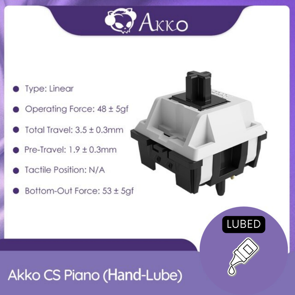 [Ready Stock] New Akko V3 Pro Switches 3Pin / 5pin Linear Switches Akko ...