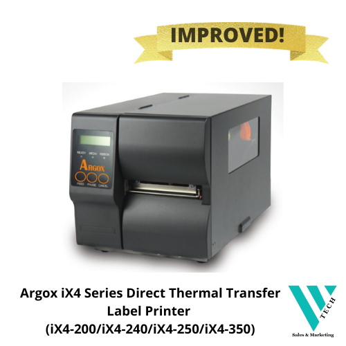 Argox iX4 Series Direct Thermal Transfer Label Printer (iX4-200/iX4-240 ...