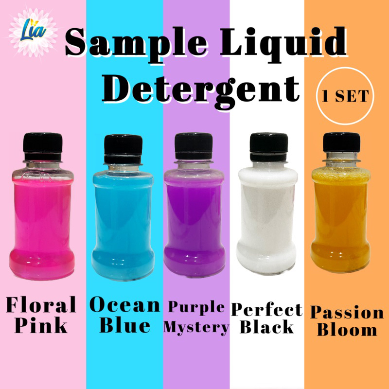 Sample Sabun Lia 5 Wangian / Sabun dobi viral Lia / Liquid detergent ...