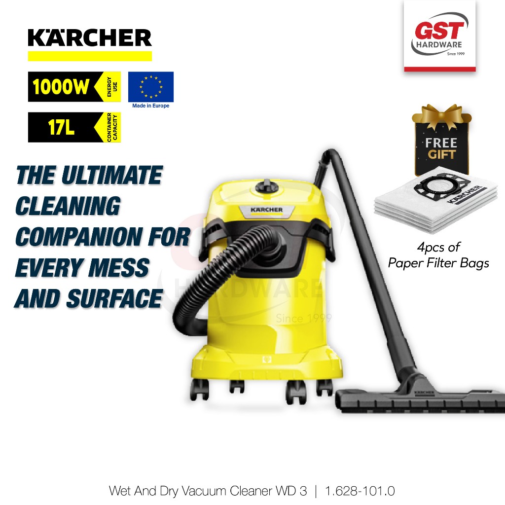 🔥 KARCHER Vacuum WD3 Kacher Vacuum Karcher WD3 Karcher Vacuum Cleaner ...