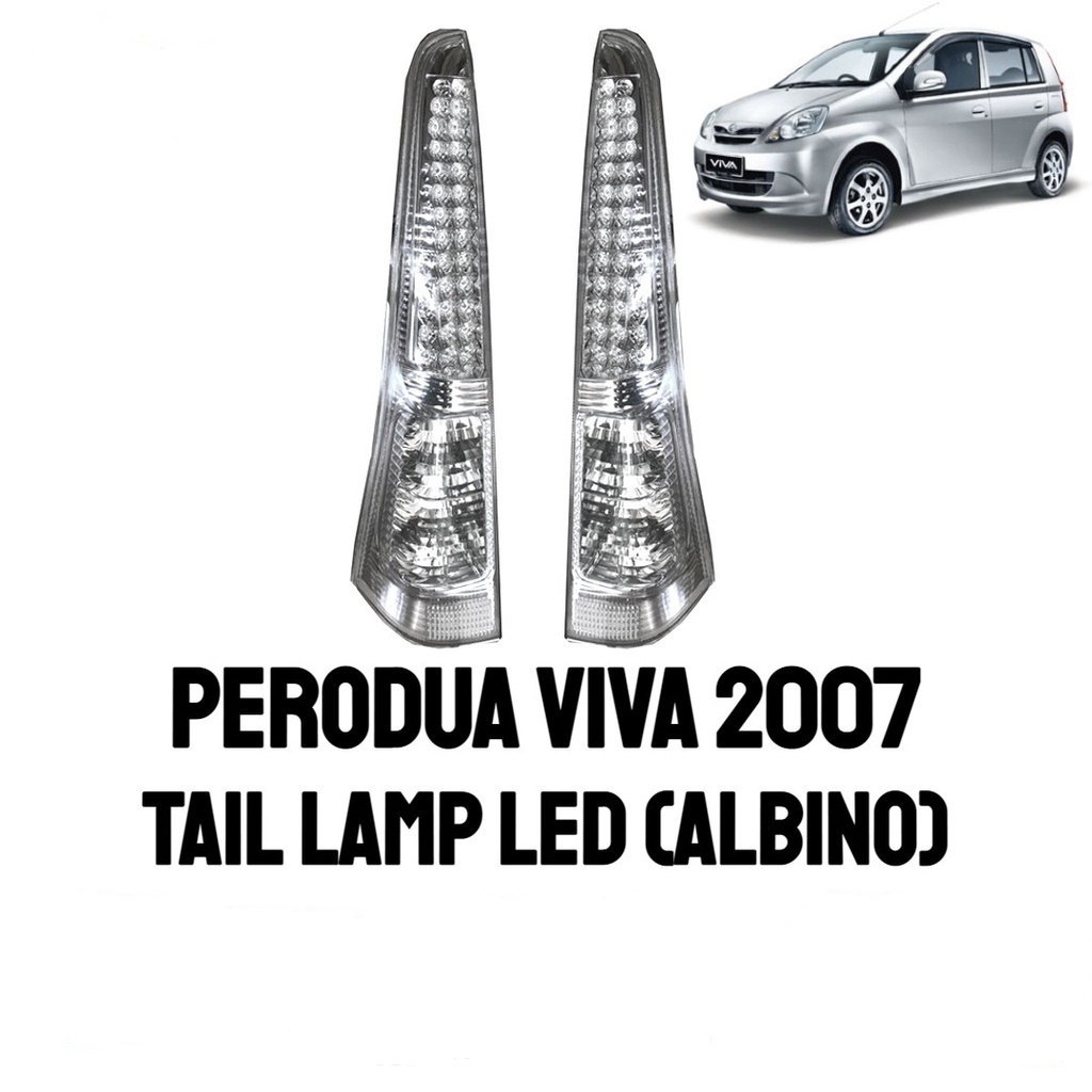 Viva LED Tail Lamp (Albino) (1 Set 2 Pcs) | Shopee Malaysia