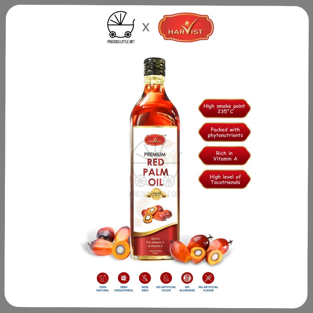 HARVIST Premium Red Palm Oil (750ml) Best Before 09/25 | Shopee Malaysia