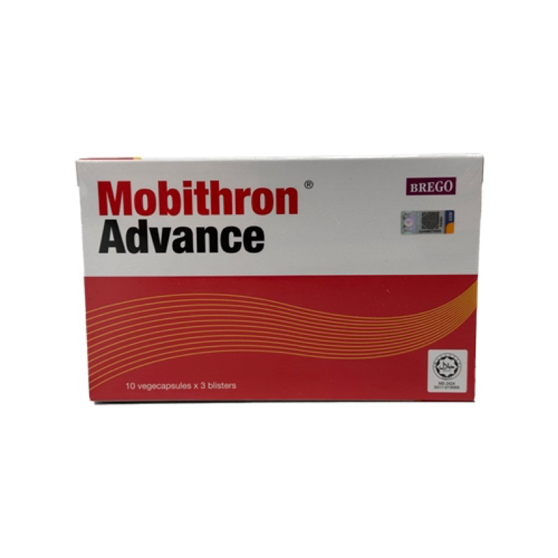 brego Mobithron advance 30vegecap 100% original | Shopee Malaysia