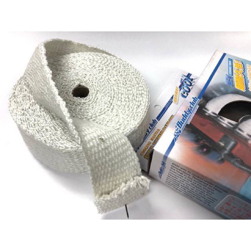 [ READY STOCK ] BUDDY CLUB CERAMIC WHITE Thermal Wrap 10 meter * 2 ...